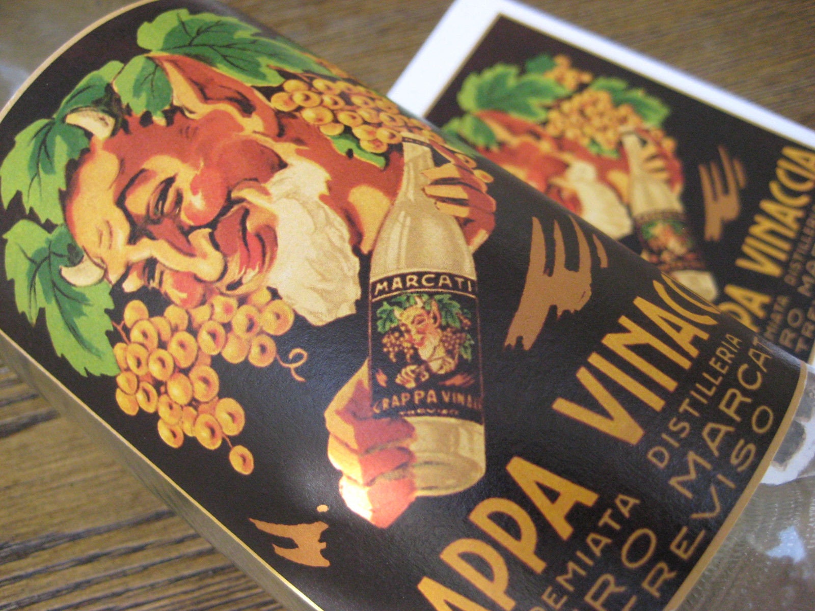 The Fifth Element Wine Bottle Grappa Label - Etsy
