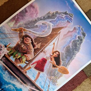 Moana 2 11 X 17 Collector's Poster Print T3 B2G1F - Etsy
