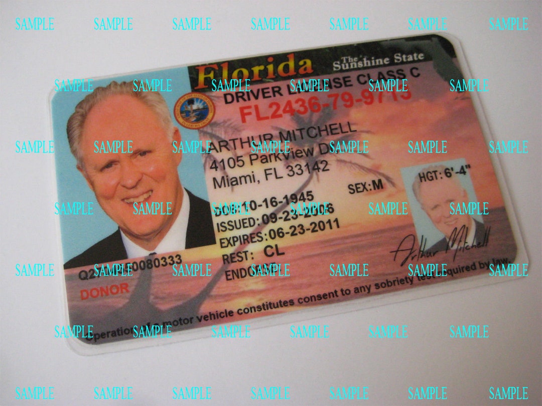 Dexter - Arthur Mitchell Trinity - Driver's License - Prop - Cosplay ...