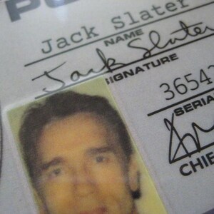 Last Action Hero - Jack Slater I.D. Badge ( 99.9% SCREEN ACCURATE ) - Etsy