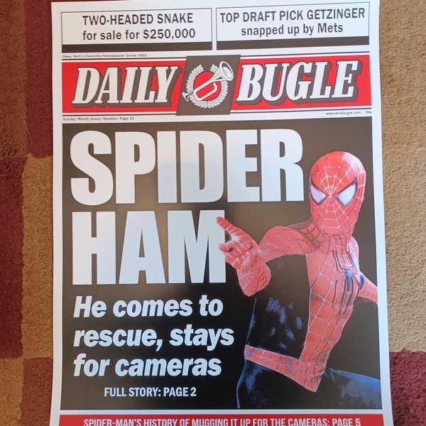 Daily Bugle - Etsy