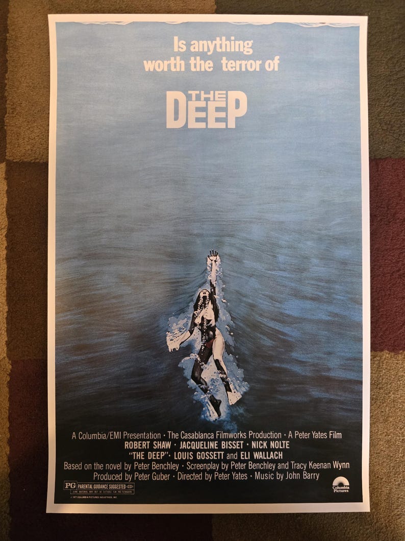 The Deep ( 11" X 17" ) Movie Collector's Poster Print B2G2F - Etsy