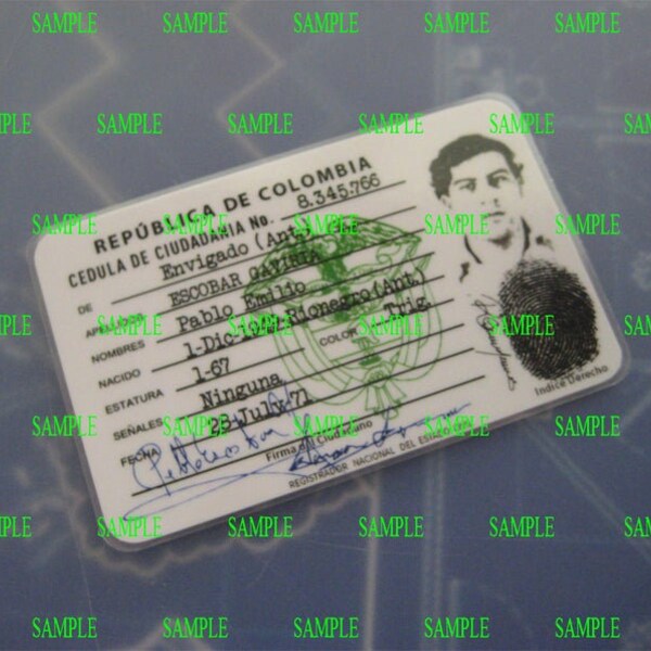 Pablo Escobar - Etsy