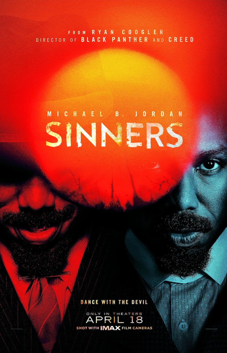 Sinners 11" X 17" Collector's Movie Poster B2G1F - Etsy