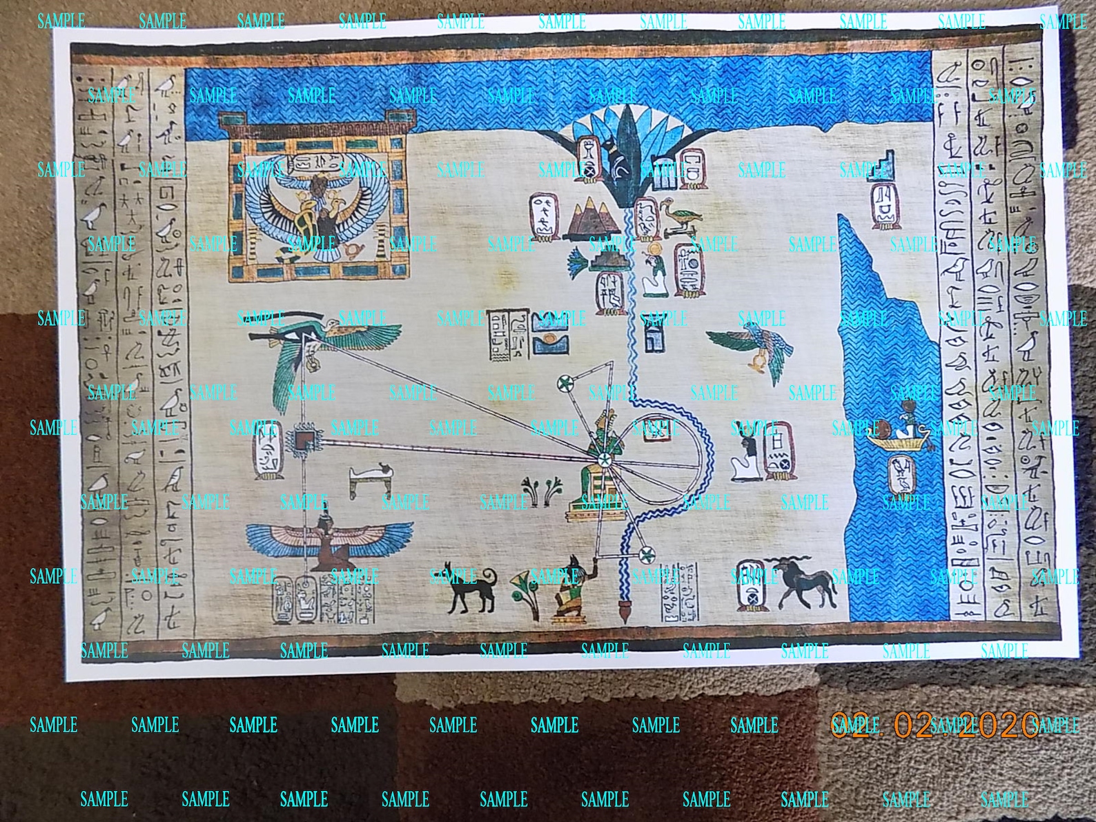 The Mummy 11 X 17 Hamunaptra Map Poster Print - Etsy