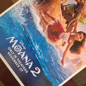 Moana 2 ( 11" X 17" ) Collector's Poster Print B2G2F - Etsy