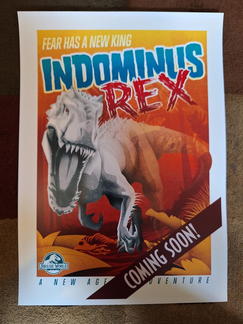 Indominus Rex Jurassic Park Islands of Adventure Universal Studios ...