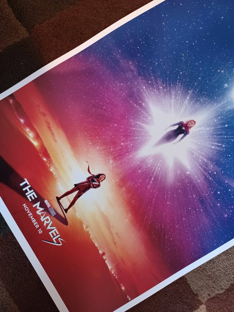 The Marvels 11 X 17 Collector's Poster - Etsy