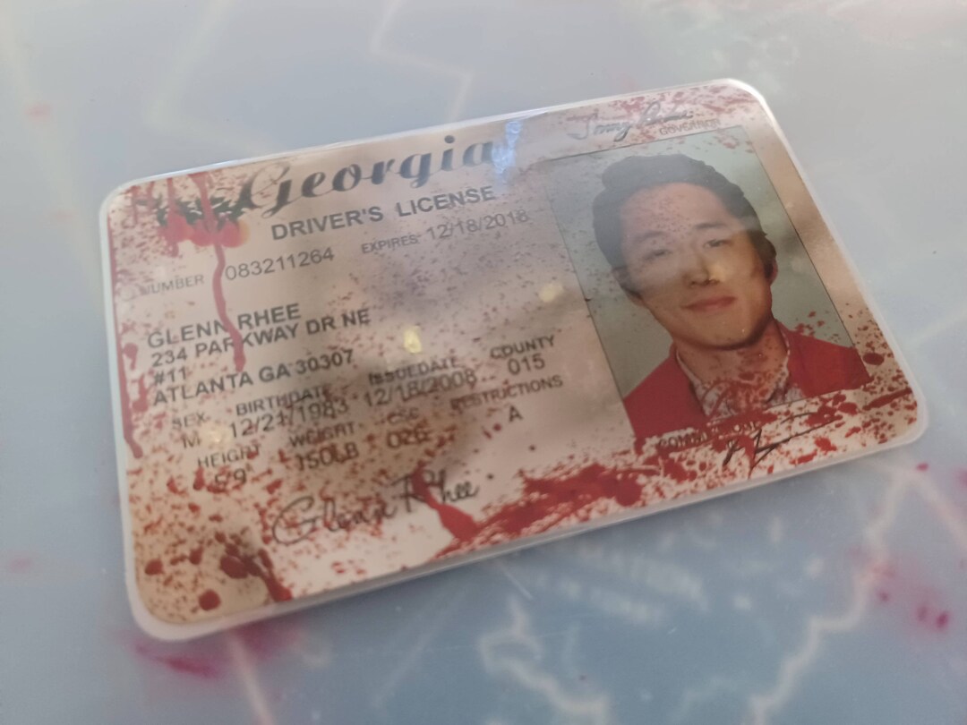 The Walking Dead - Glenn Rhee- License - Prop - Cosplay - Novelty - - Etsy