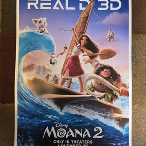 Moana 2 ( 11" X 17" ) Collector's Poster Print B2G2F - Etsy