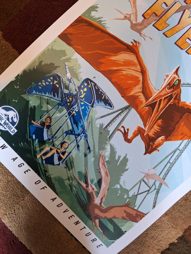 Pteranodon Flyers Jurassic Park Islands of Adventure Universal Studios ...