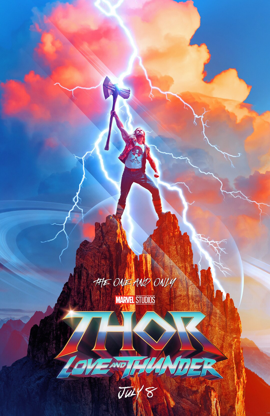 Thor: Love and Thunder11 X 17 Movie Collector's Poster Print T1 B2G1F - Etsy