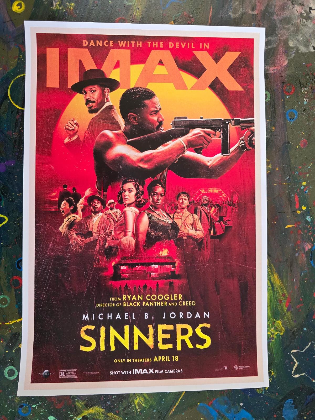 Sinners 11" X 17" Collector's Movie Poster B2G1F - Etsy