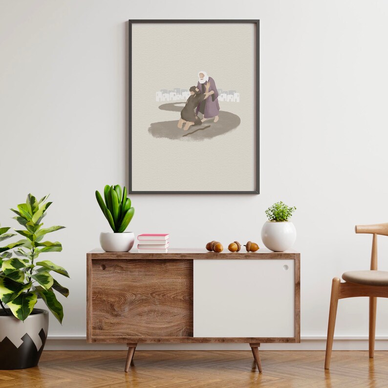 The Prodigal Son Parable Digital Download Print Jesus Art Print Bible ...