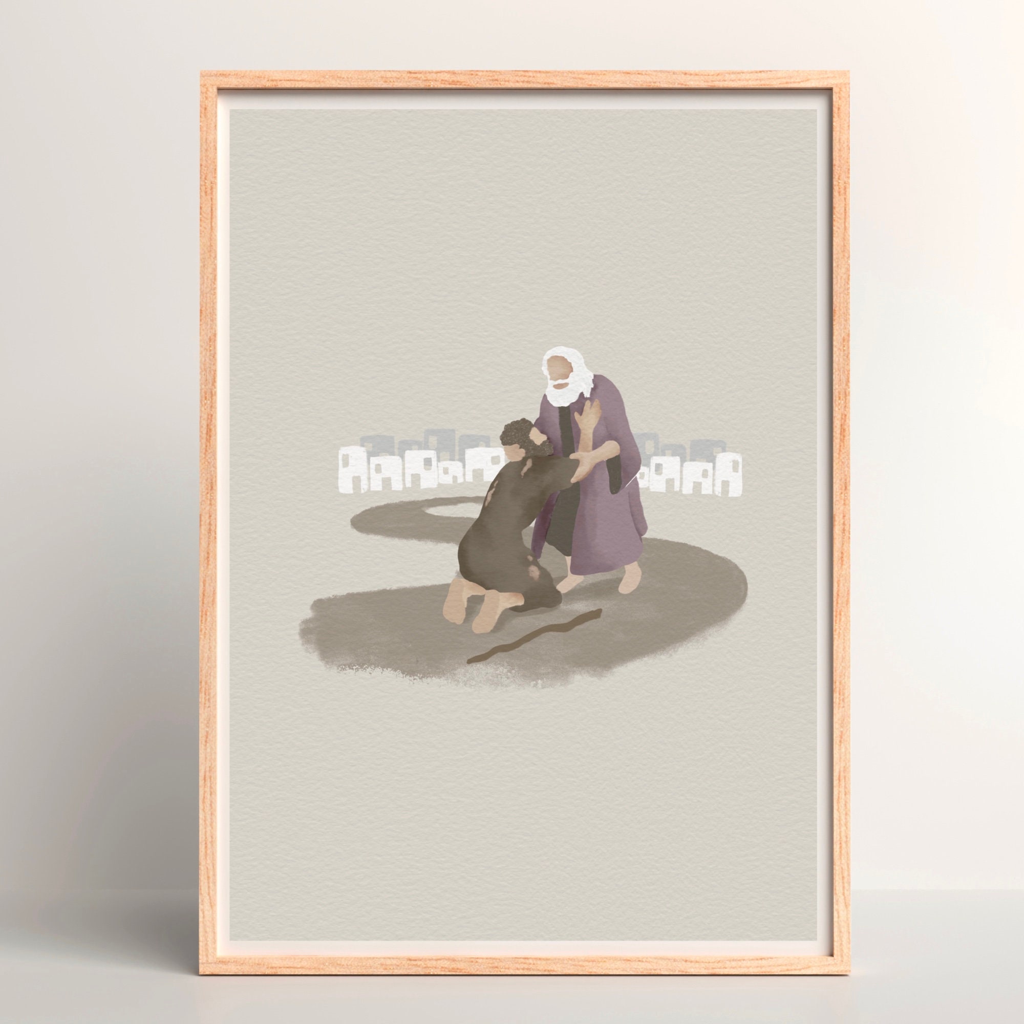 The Prodigal Son Parable Digital Download Print Jesus Art Print Bible ...