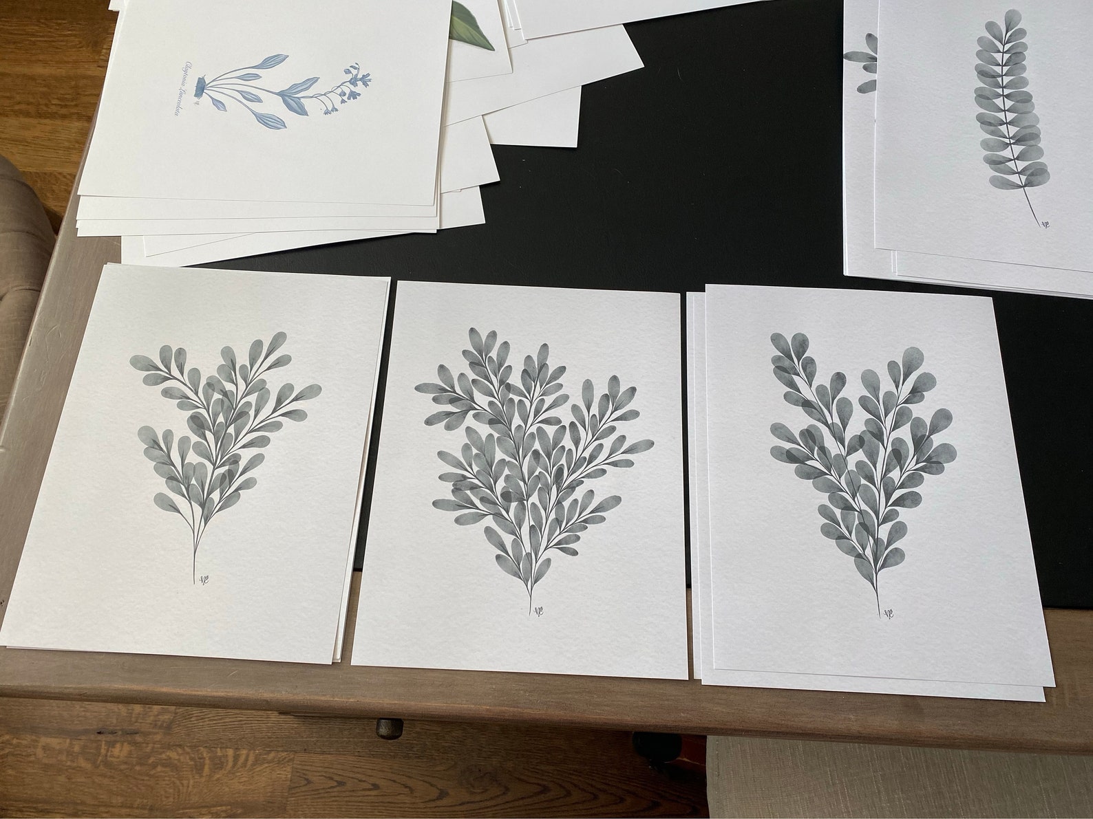 INSTANT DIGITAL DOWNLOAD Botanical Ink Branch 3 Art Print - Etsy