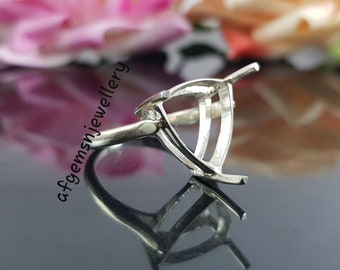 Trillion Ring Setting | Etsy