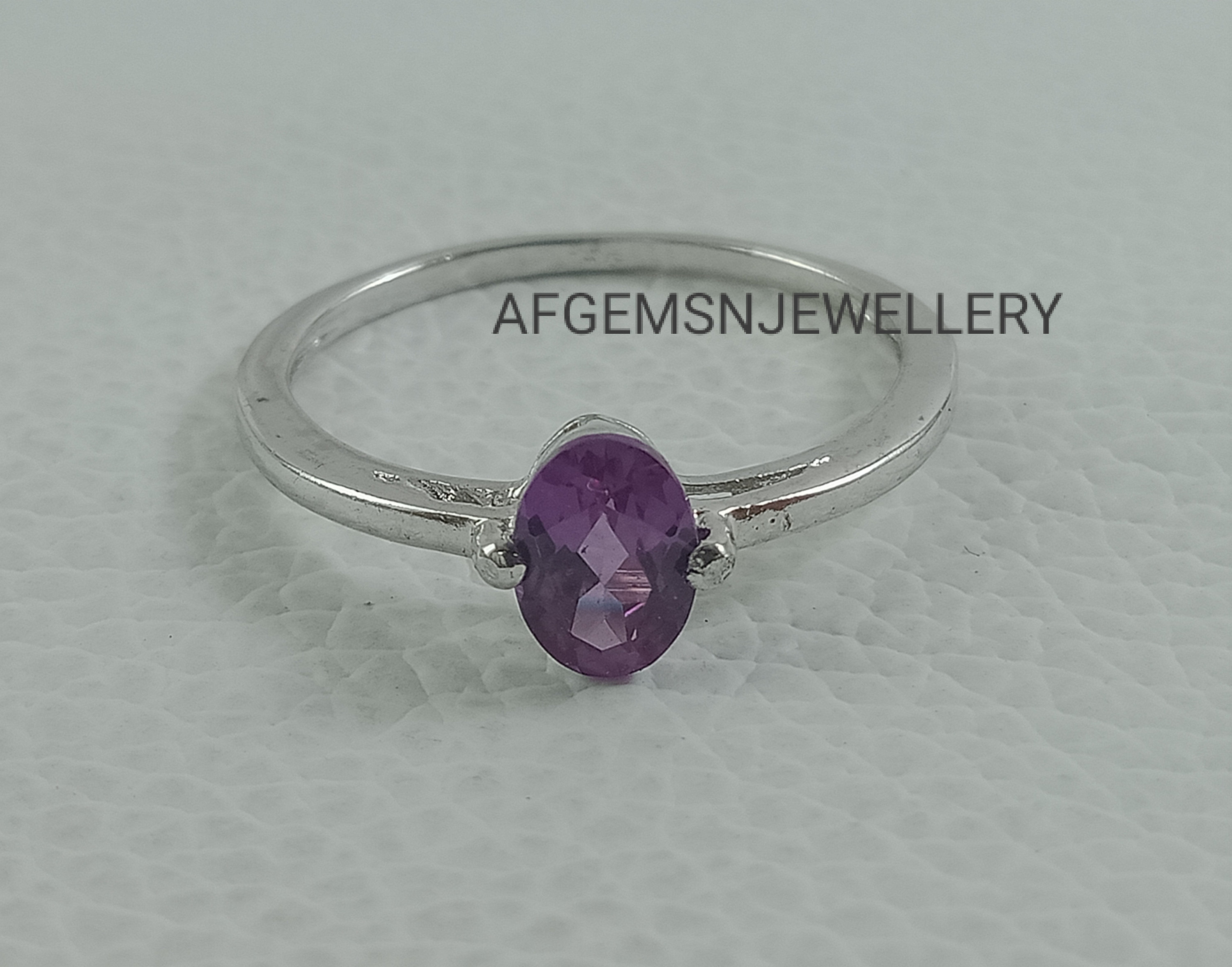 Color Changing Alexandrite Ring-925 Sterling Silver | Etsy