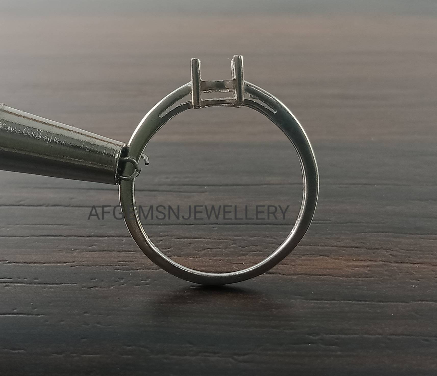 925 Sterling Sliver Ring-7X5 MM Oval Semi Mount Ring-Without | Etsy