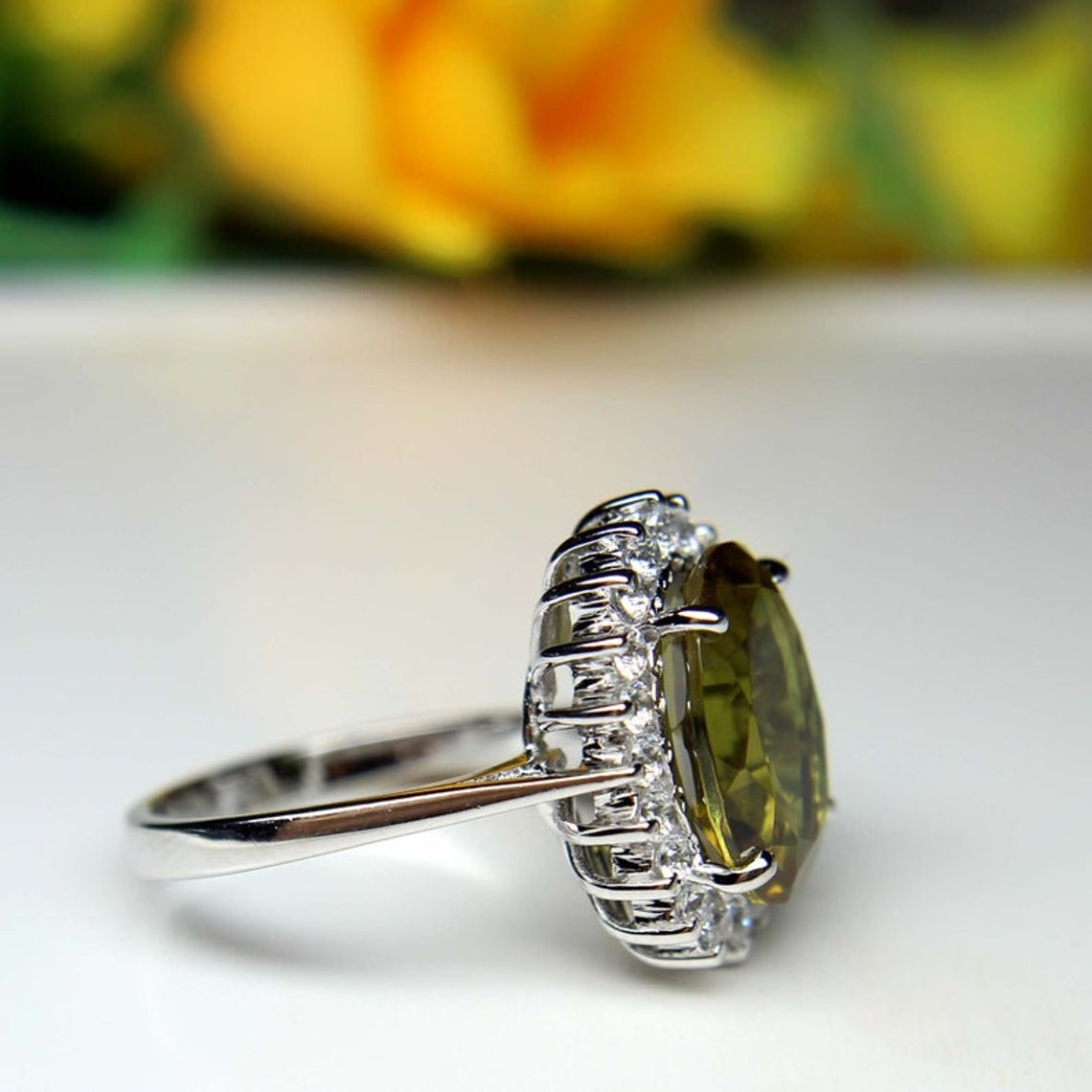 Zultanite Ring Seven Colour Changing Ring-925 Silver | Etsy