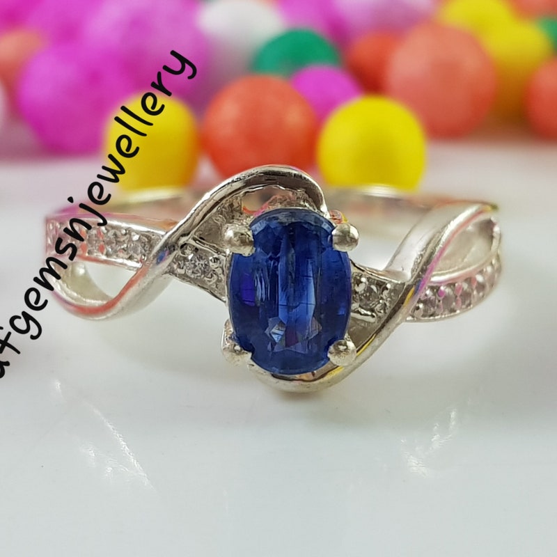 Dark Blue Ring - Etsy