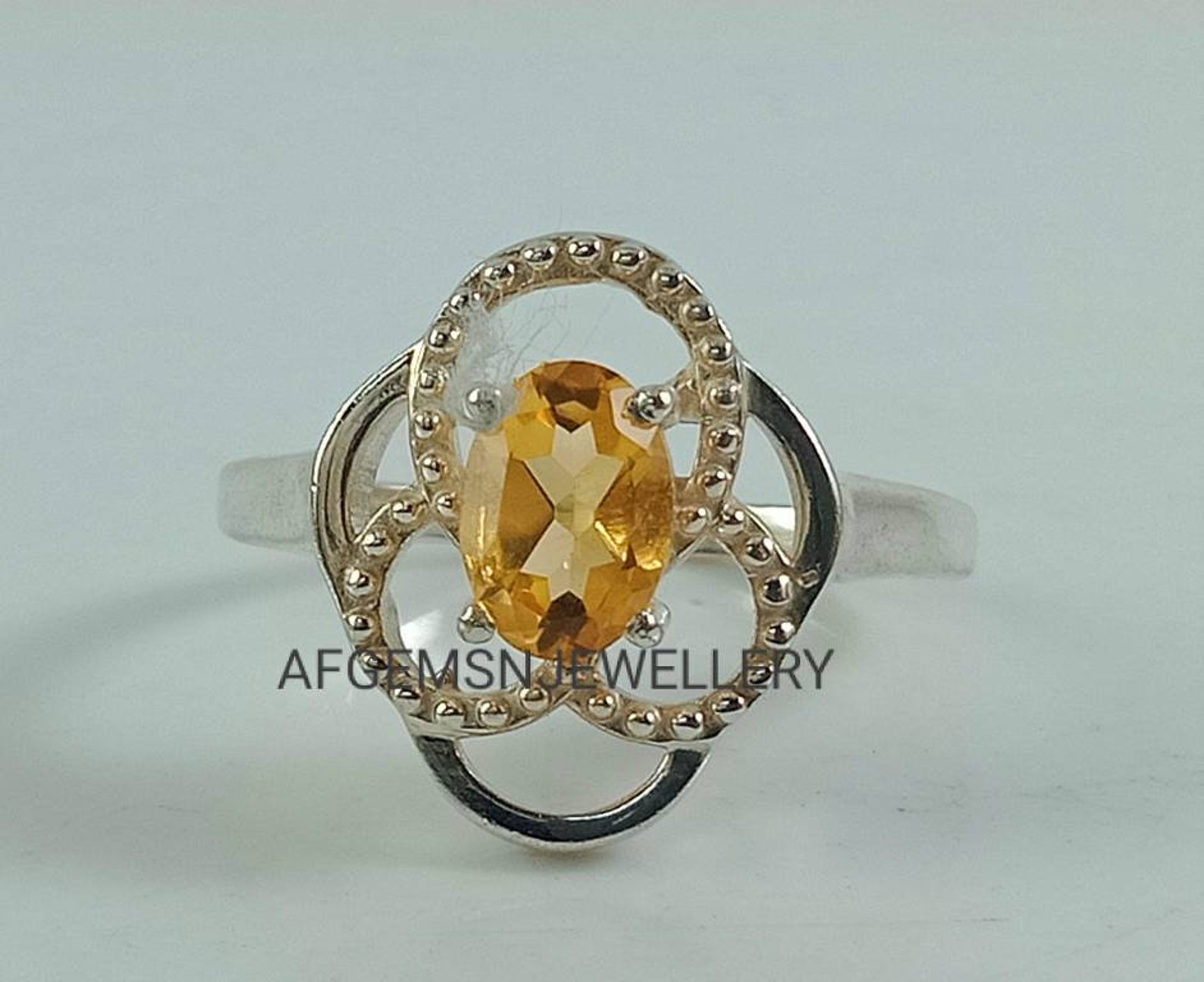 Yellow Topaz Ring-natural Golden Topaz Ring-925 Sterling | Etsy