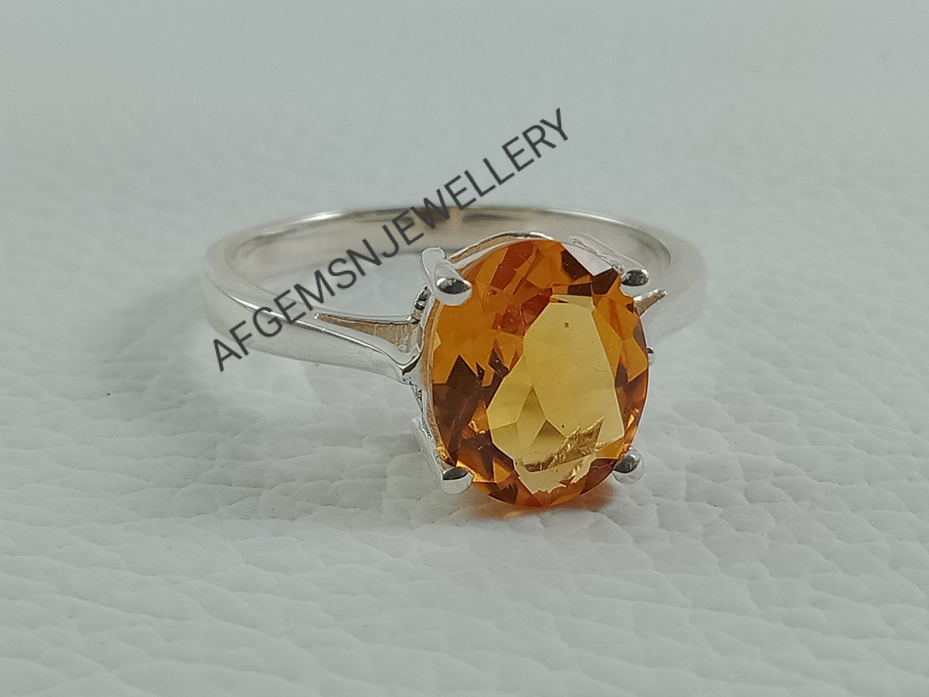 Promise Yellow Topaz Ring-Natural Golden Topaz Ring-925 | Etsy