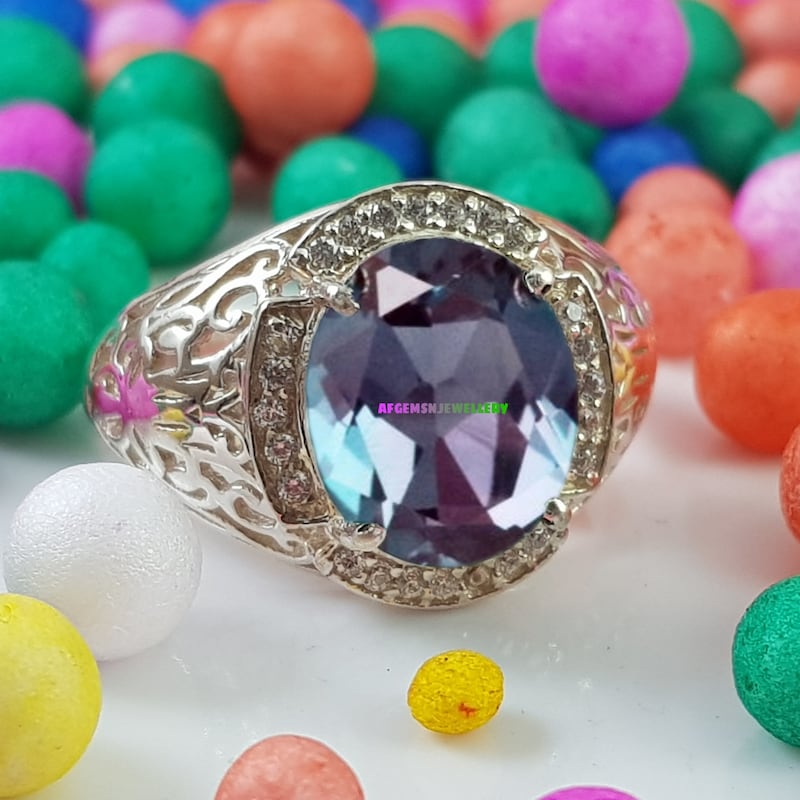 Alexandrite Ring - Etsy