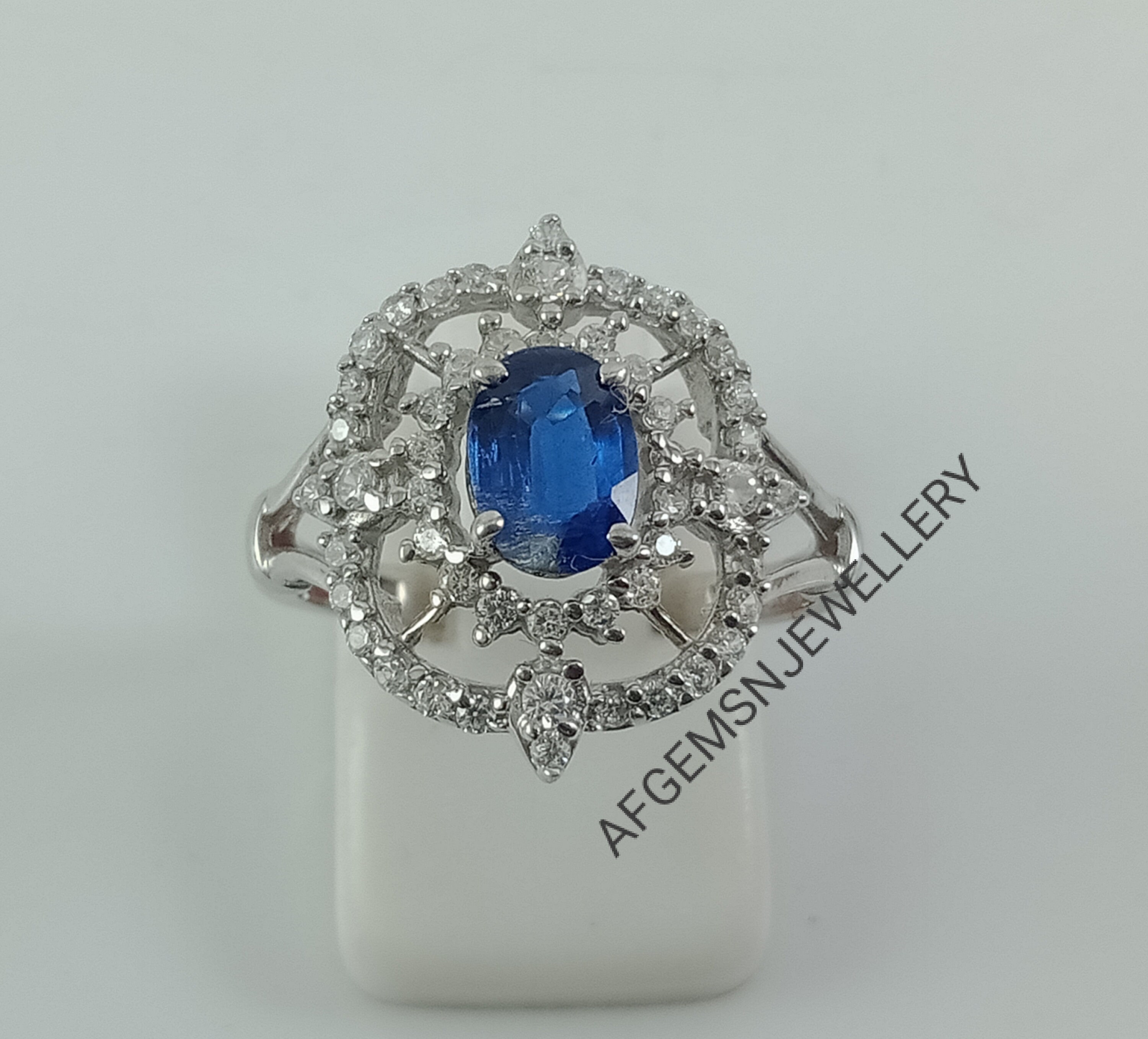 Unique Kyanite Ring-925 Sterling Silver Ring-Engagement | Etsy