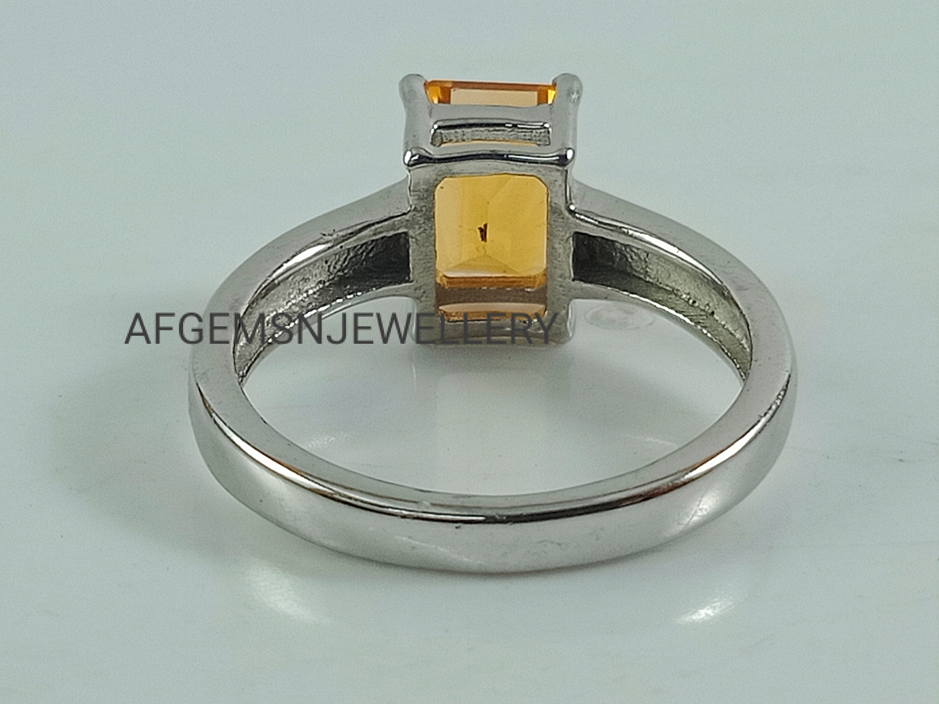 Golden Topaz Ring-yellow Topaz Ring-vintage Ring-birthstone - Etsy