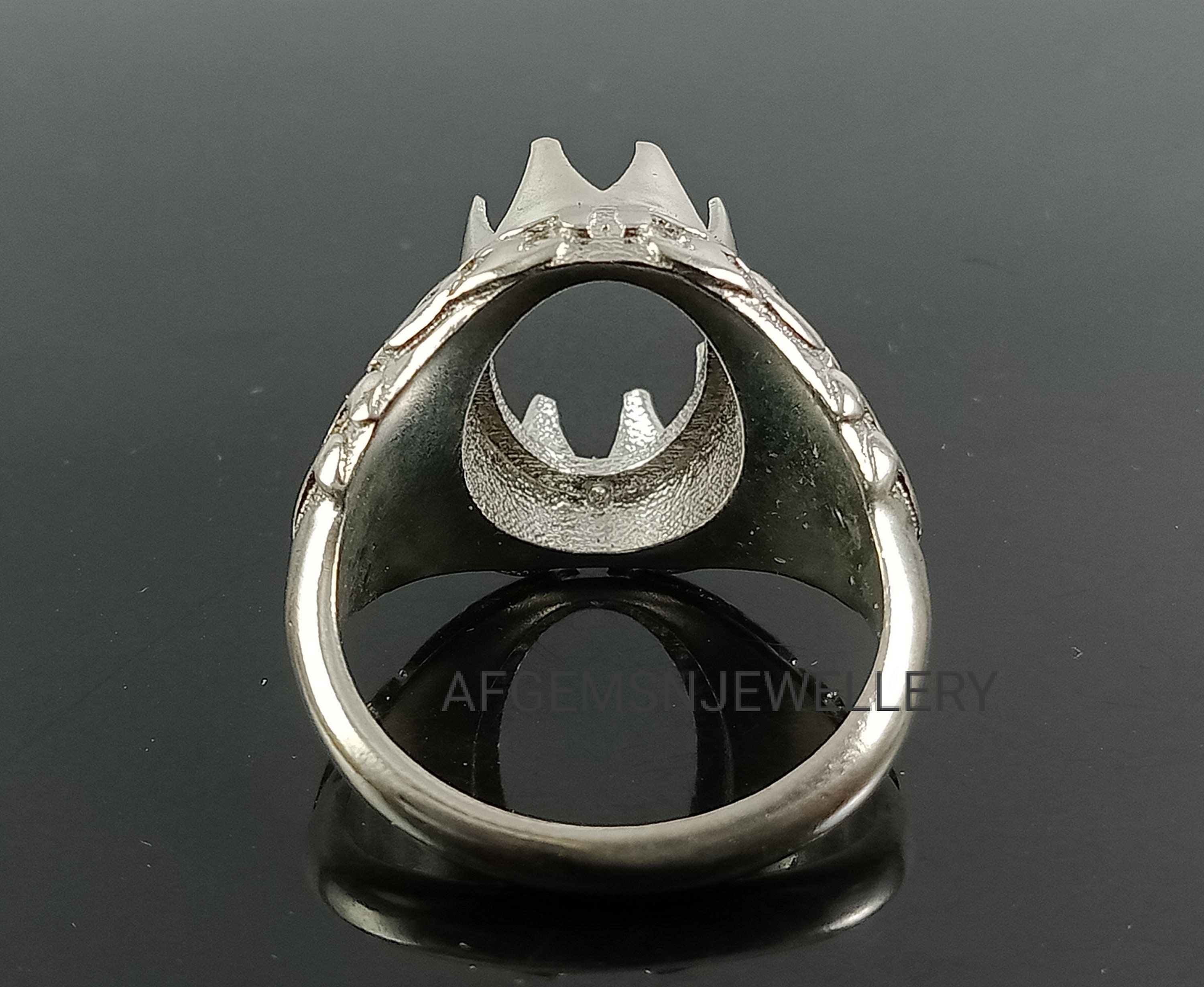 10X14MM Oval Semi Mount Ring-men Mount Ring-without Stone Ring-men Ring ...