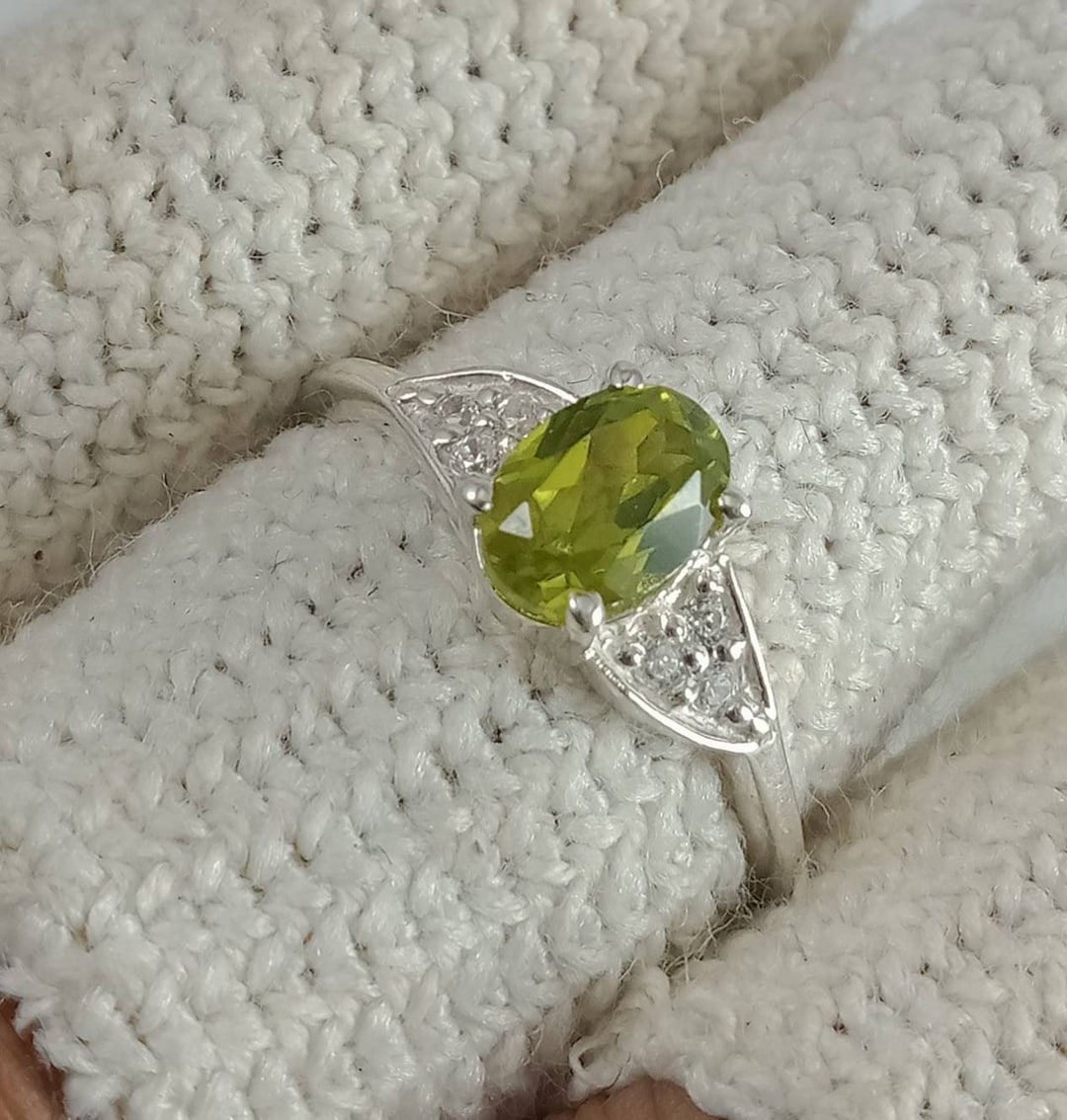 Seven Color Changing Sultanite Ring-unique Sultanite Ring-birthstone ...