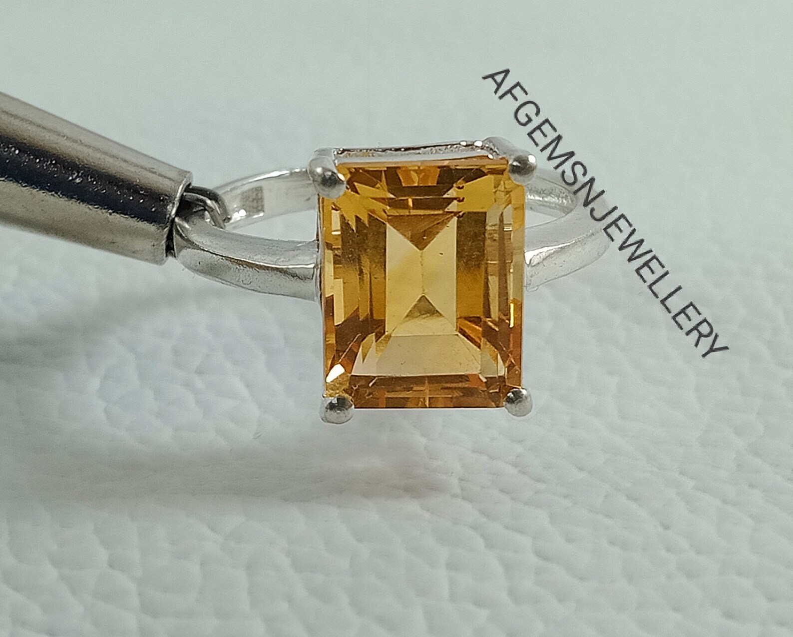November Birthstone Yellow Topaz Ring-natural Golden Topaz - Etsy