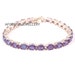 Alexandrite Bracelet-engagement Bracelet-color Changing Gemstone ...