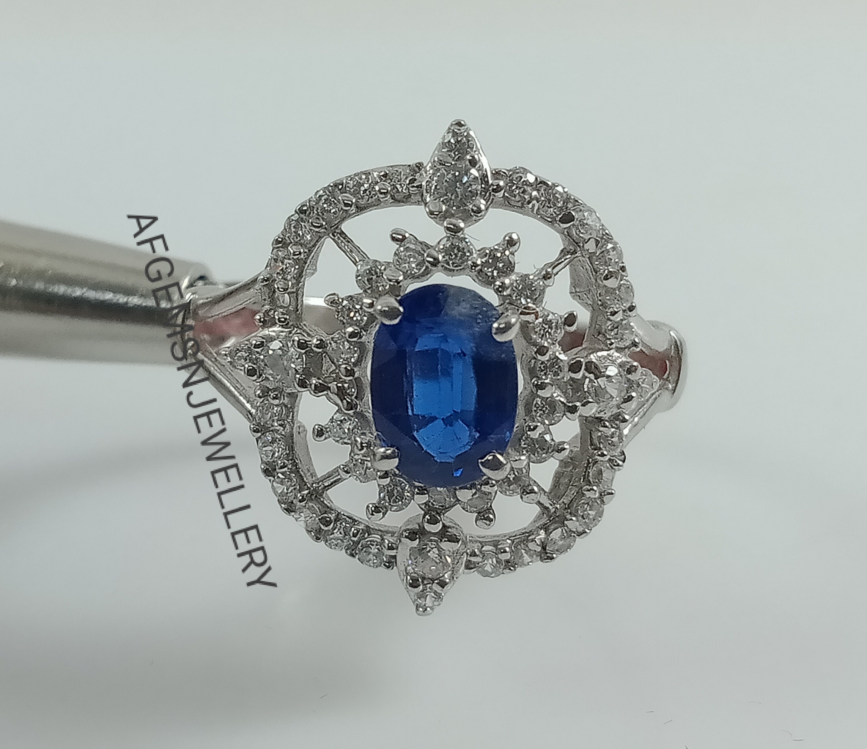 Unique Kyanite Ring-925 Sterling Silver Ring-Engagement | Etsy