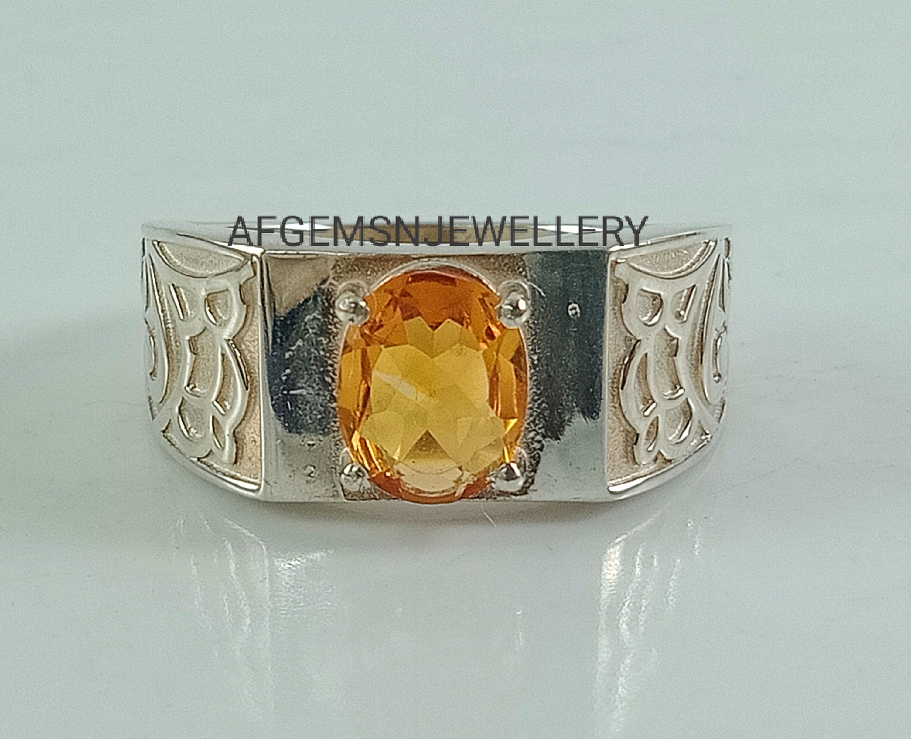 Yellow Topaz Ring-Natural Golden Topaz Ring-925 Sterling | Etsy