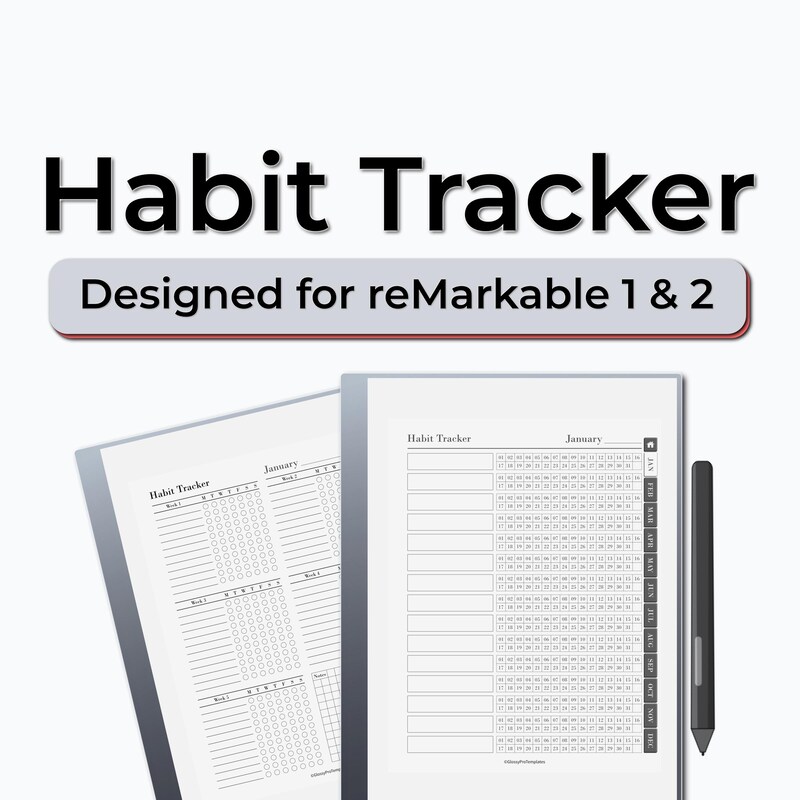 Undated Habit Track - Etsy
