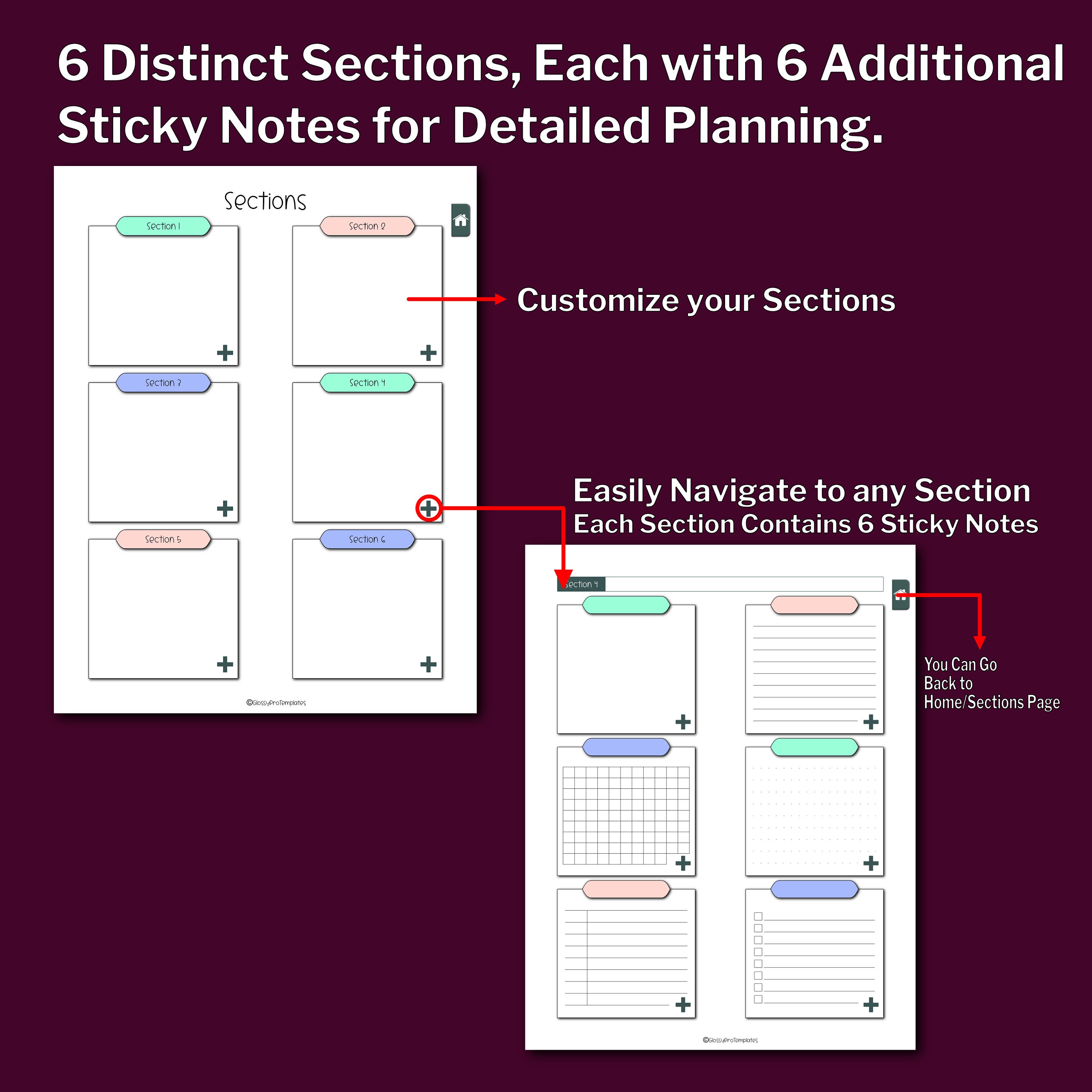 Custom Sticky Notes for BOOX Tab Ultra C Pro, Sticky Notes, Boox Tab ...