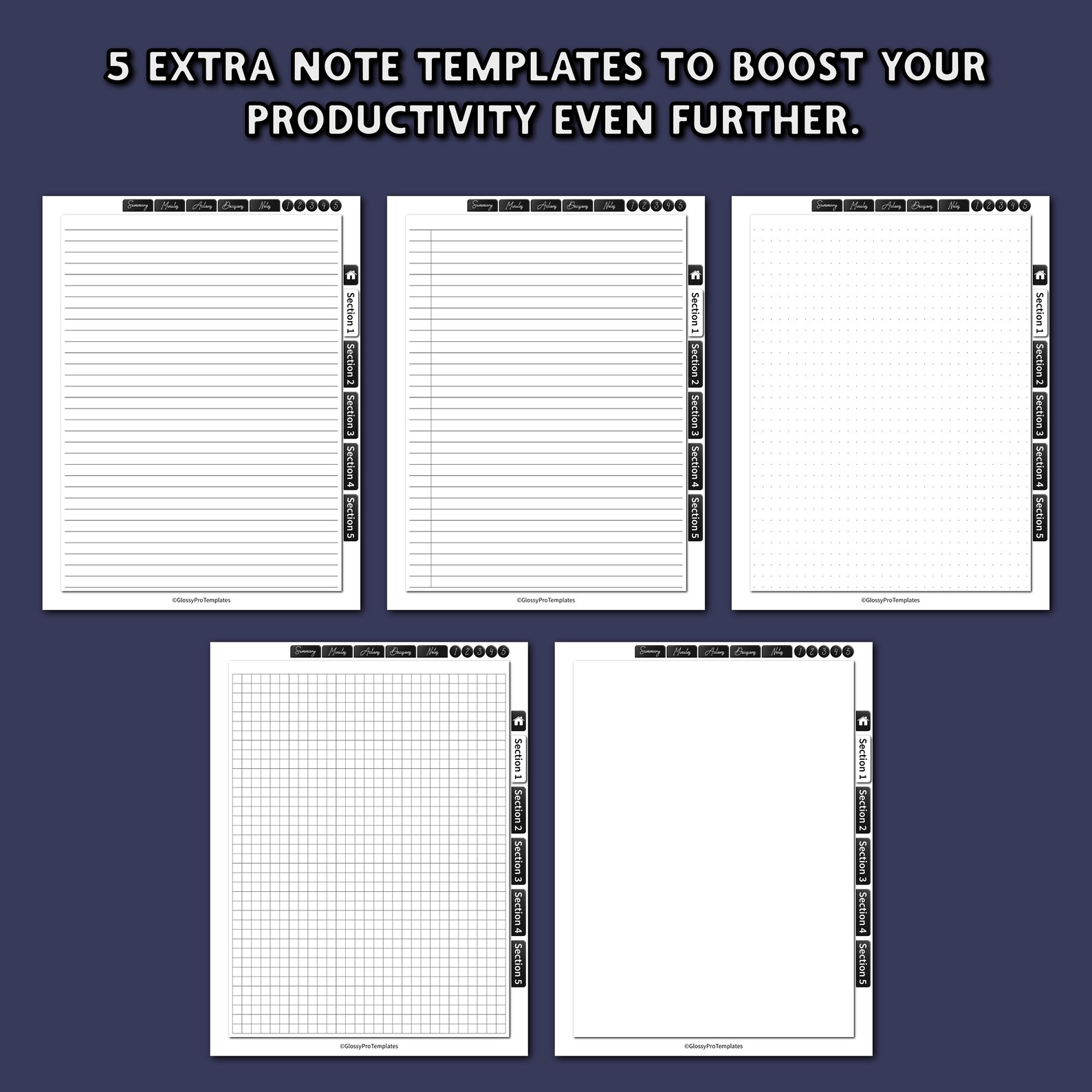 BOOX Note Air 2 Plus Meeting Notes, Boox Note Air 2 Plus Templates ...