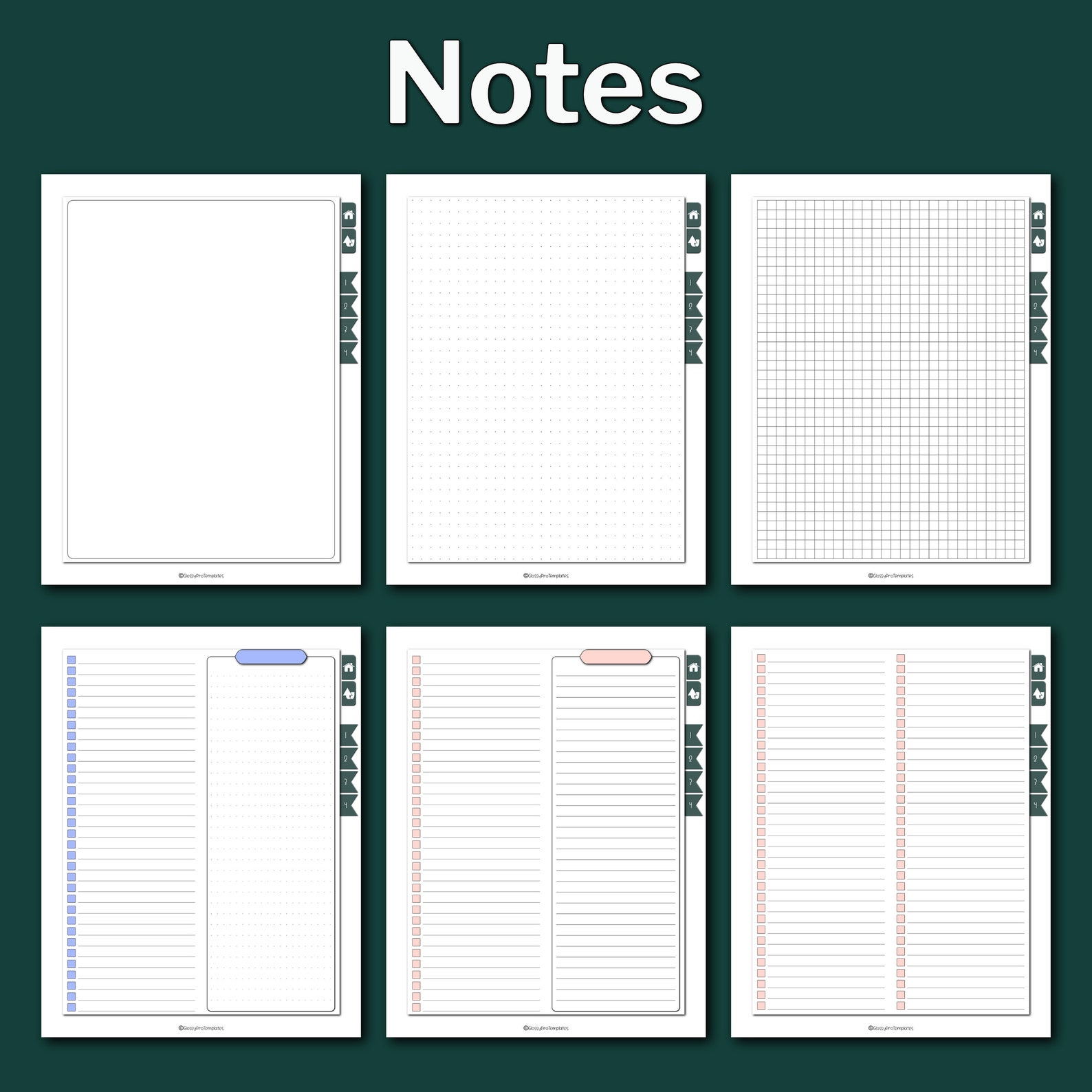 Custom Sticky Notes for BOOX Note Air 3 C, Sticky Notes,templates for ...