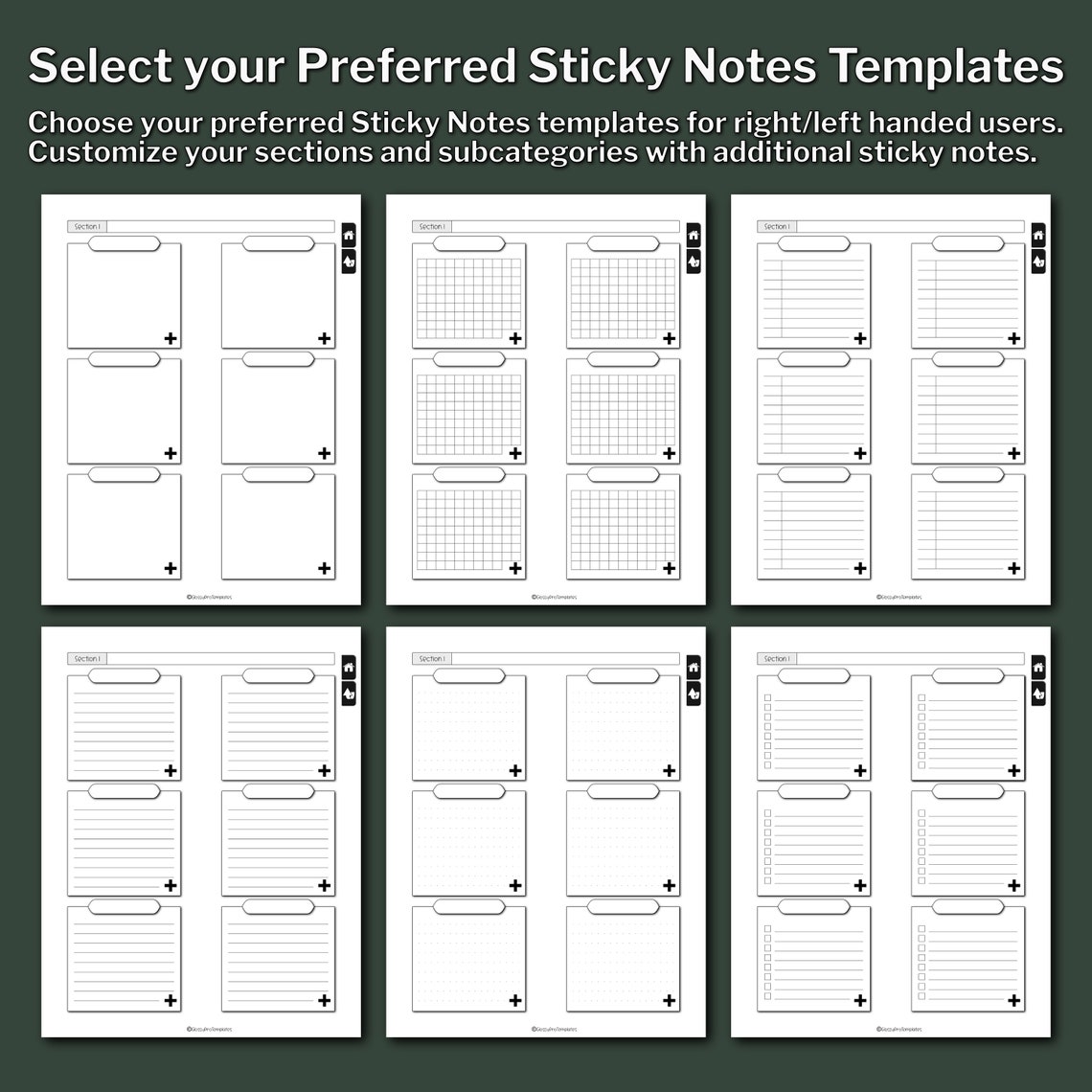 Custom Sticky Notes for BOOX Tab Ultra, Sticky Notes, Boox Tab Ultra ...