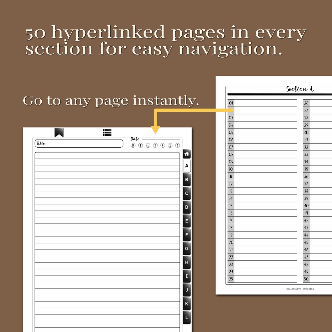 Digital Notebook for SUPERNOTE, Digital Notebook 12 Templates ...