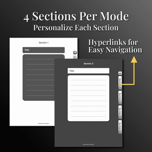 Custom Cornell Notes Journal for BOOX | Light & Dark Mode | Note-taking ...