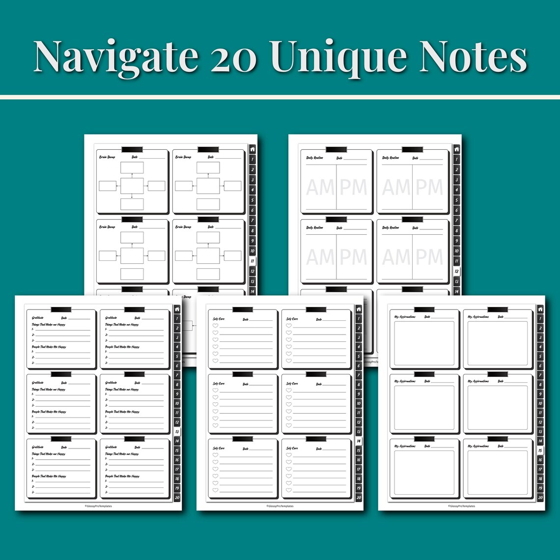 Custom Sticky Notes for Remarkable Paper Pro | Post-it Notes | Digital ...