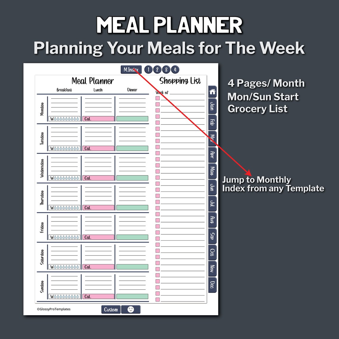Ultimate Planner Bundle for BOOX Tab Ultra C, Productivity Planner Set ...