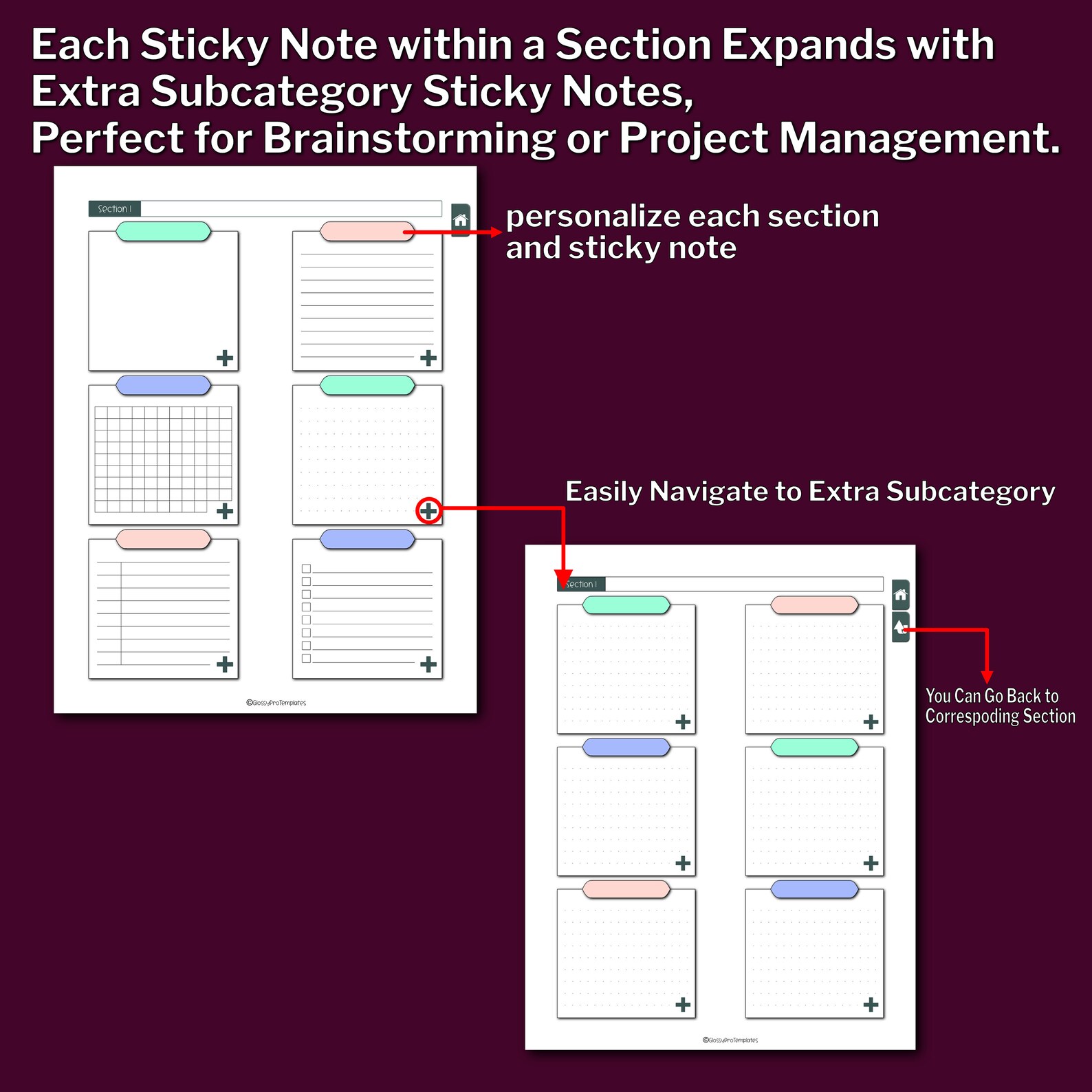 Custom Sticky Notes for BOOX Tab Ultra C Pro, Sticky Notes, Boox Tab ...