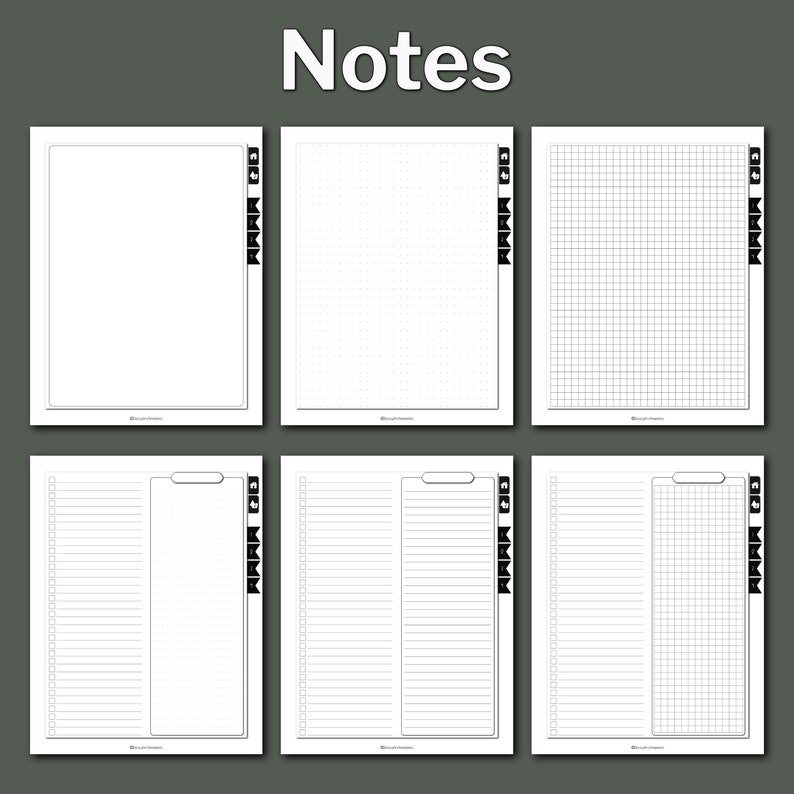 Custom Sticky Notes for BOOX Note Air 2 With Hyperlinks, Sticky Notes ...