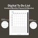 To Do List for SUPERNOTE, to Do List Templates, Daily to Do List ...