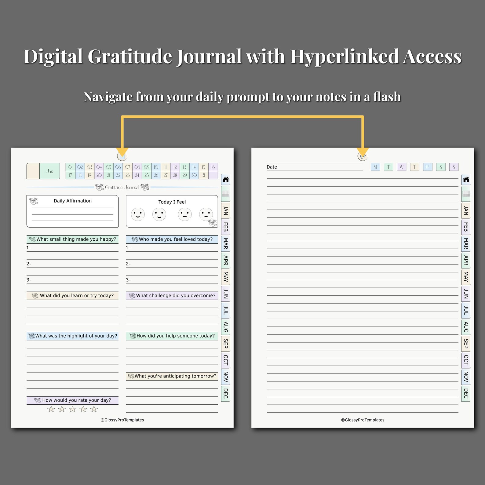 365 Days of Gratitude | Daily Gratitude Journal for BOOX Note Air 3 C ...