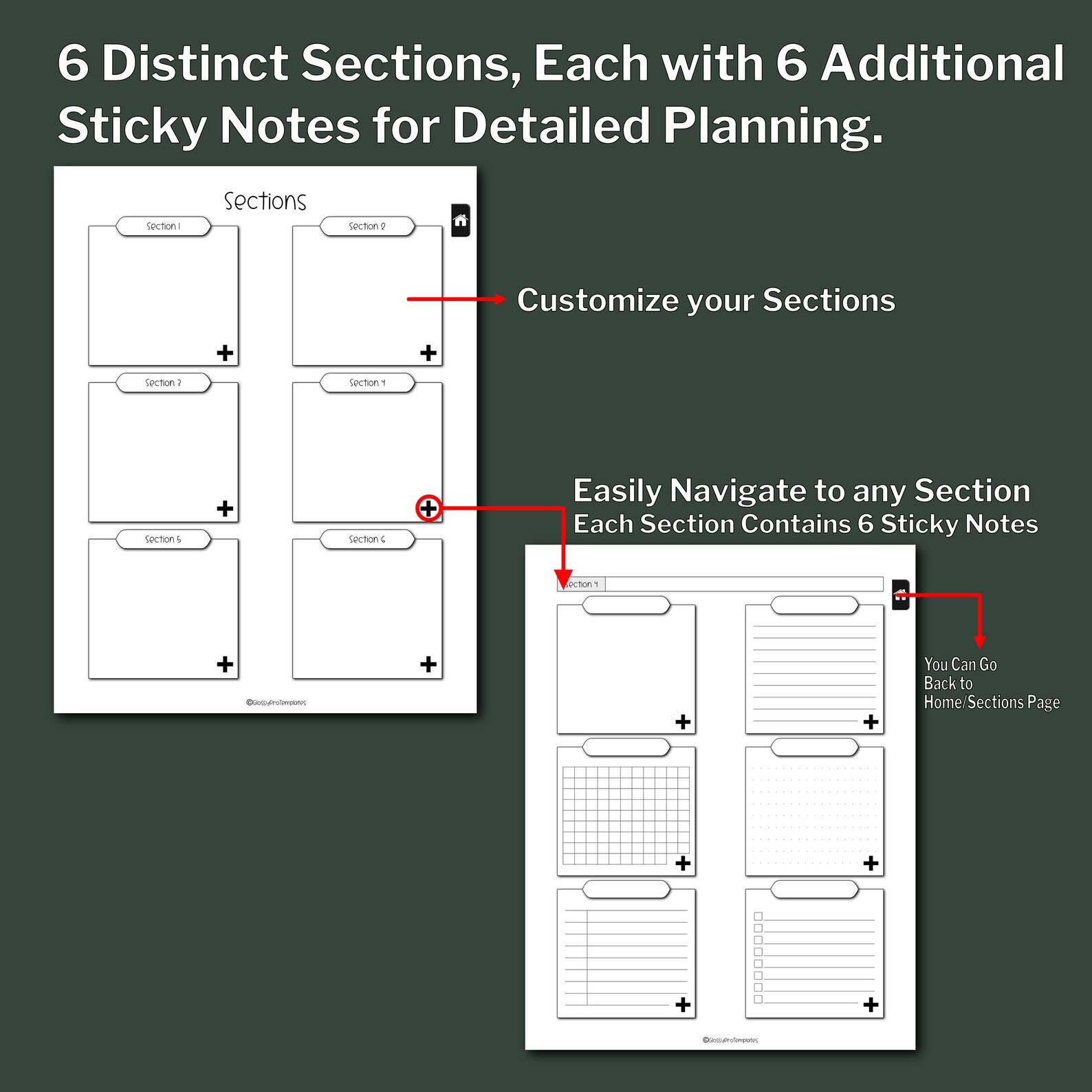 Custom Sticky Notes for BOOX Tab Ultra, Sticky Notes, Boox Tab Ultra ...